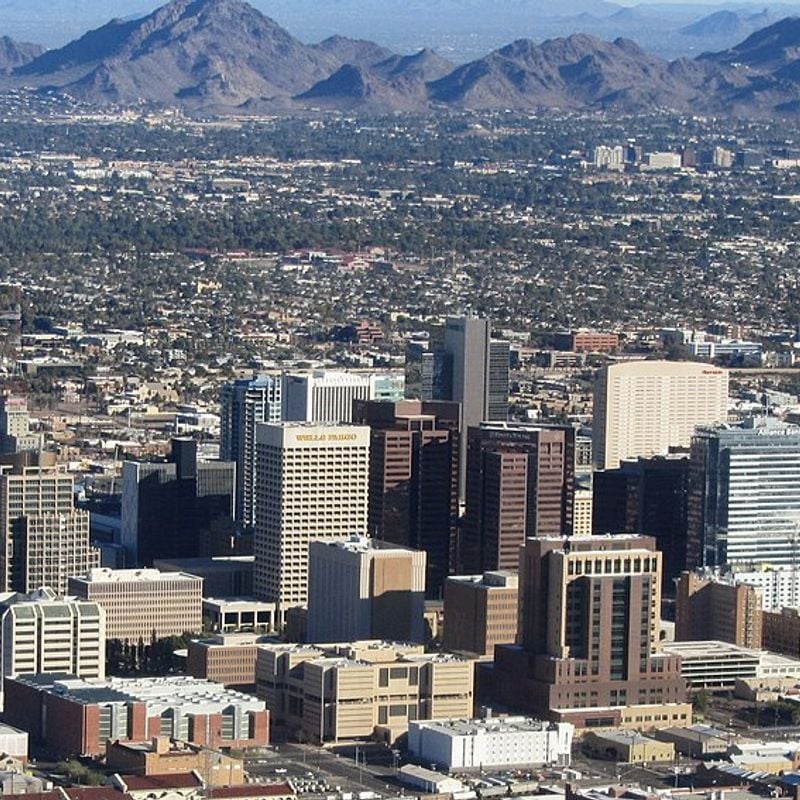 Phoenix - Capitale d'État en Arizona, États-Unis.
