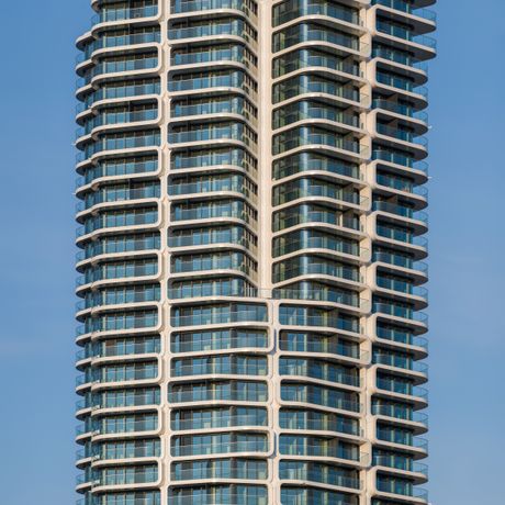 AfE-Turm - Brutalist skyscraper in Bockenheim, Germany