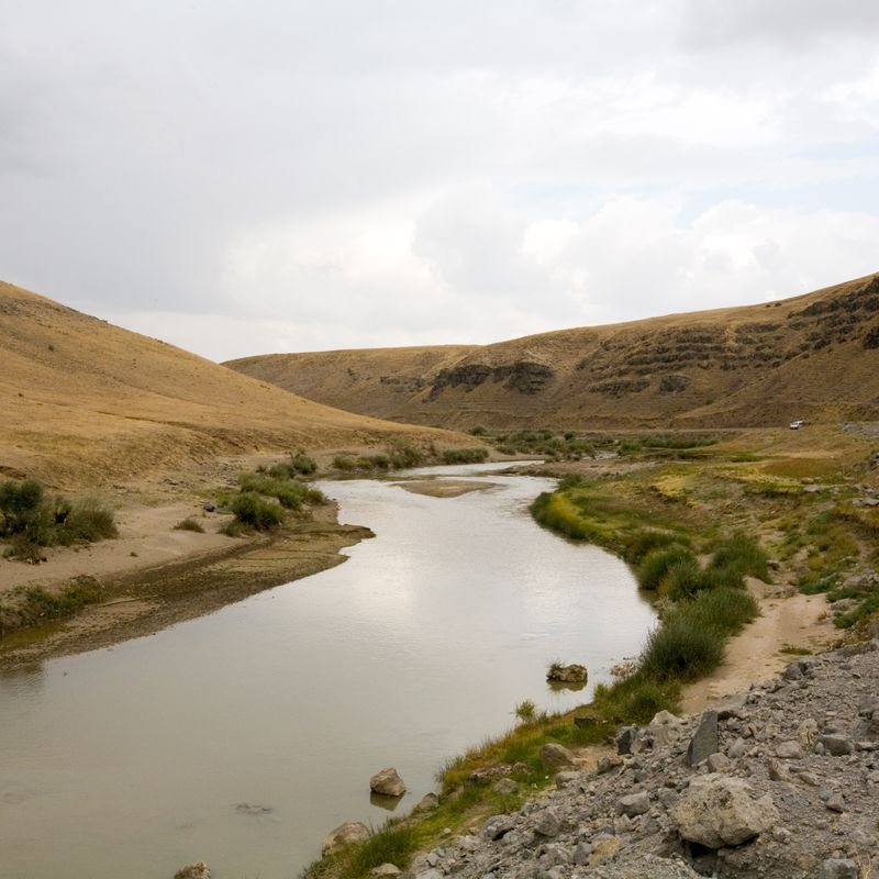 Murat Nehri - Affluent majeur près du Mont Ararat, Turquie