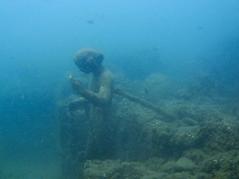 Parc submergé de Baïes - Zone marine protégée à Bacoli et Pozzuoli, Italie