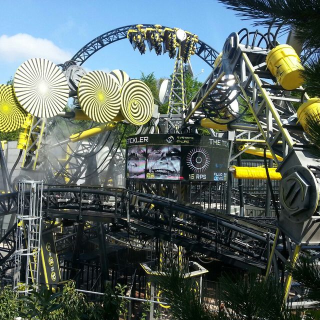 The Smiler - Steel roller coaster in United Kingdom.